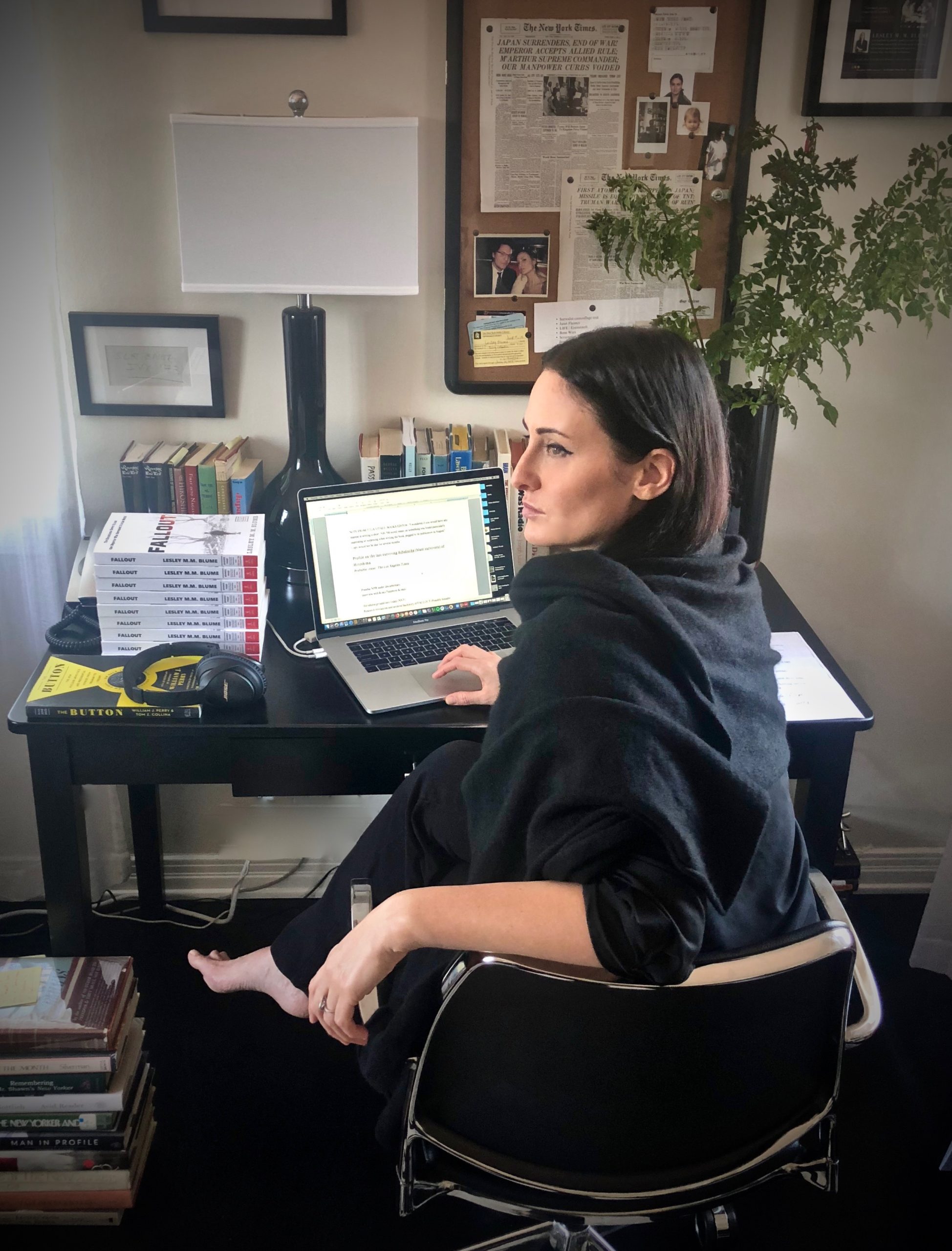 Winter Notes From Home: Author + Journalist Lesley M.M. Blume — The ...